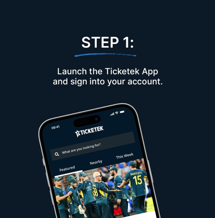 Mobile Tickets – Ticketek Australia