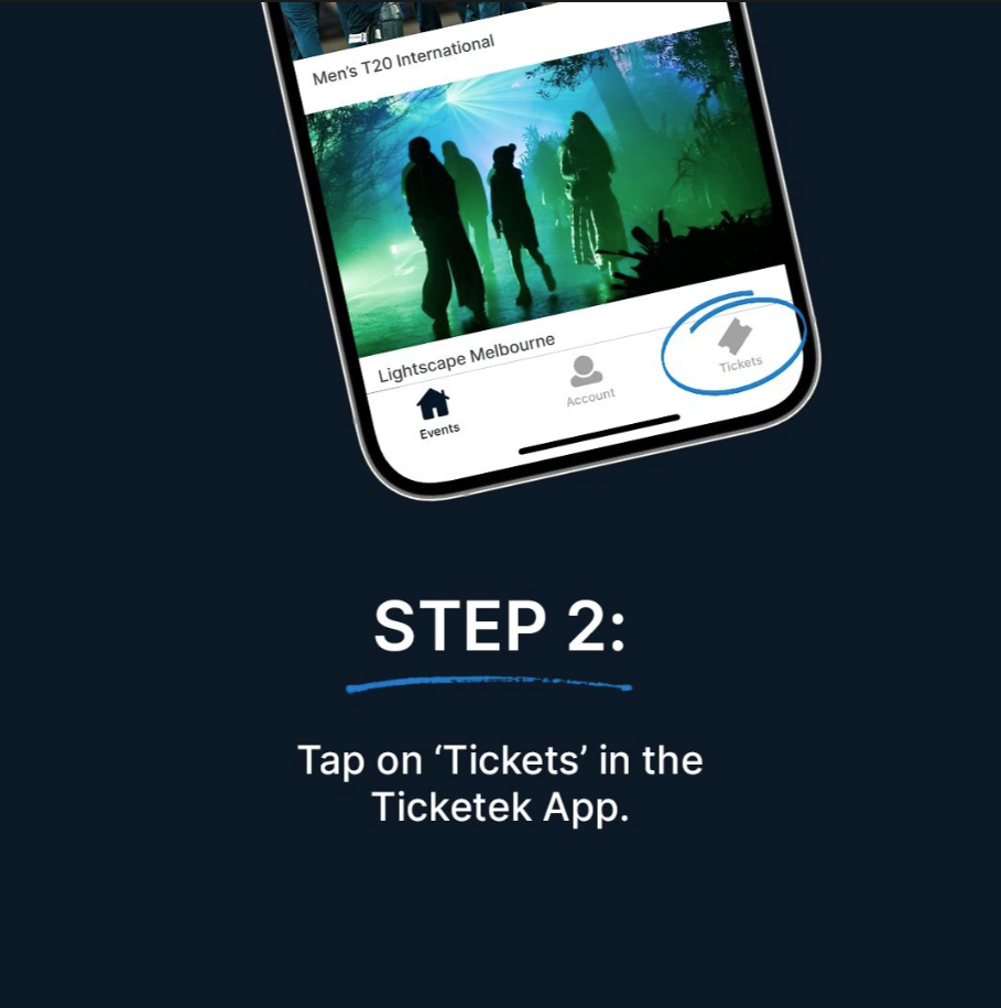 Mobile Tickets – Ticketek Australia